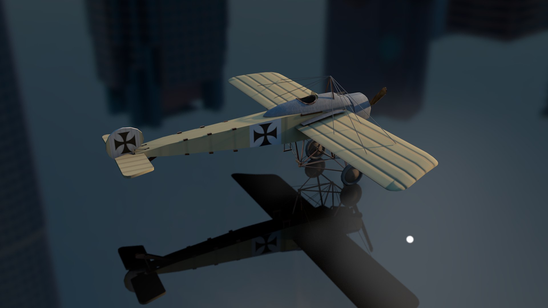 Fokker Eindecker Fighter Aircraft 3D Model - TurboSquid 1481048