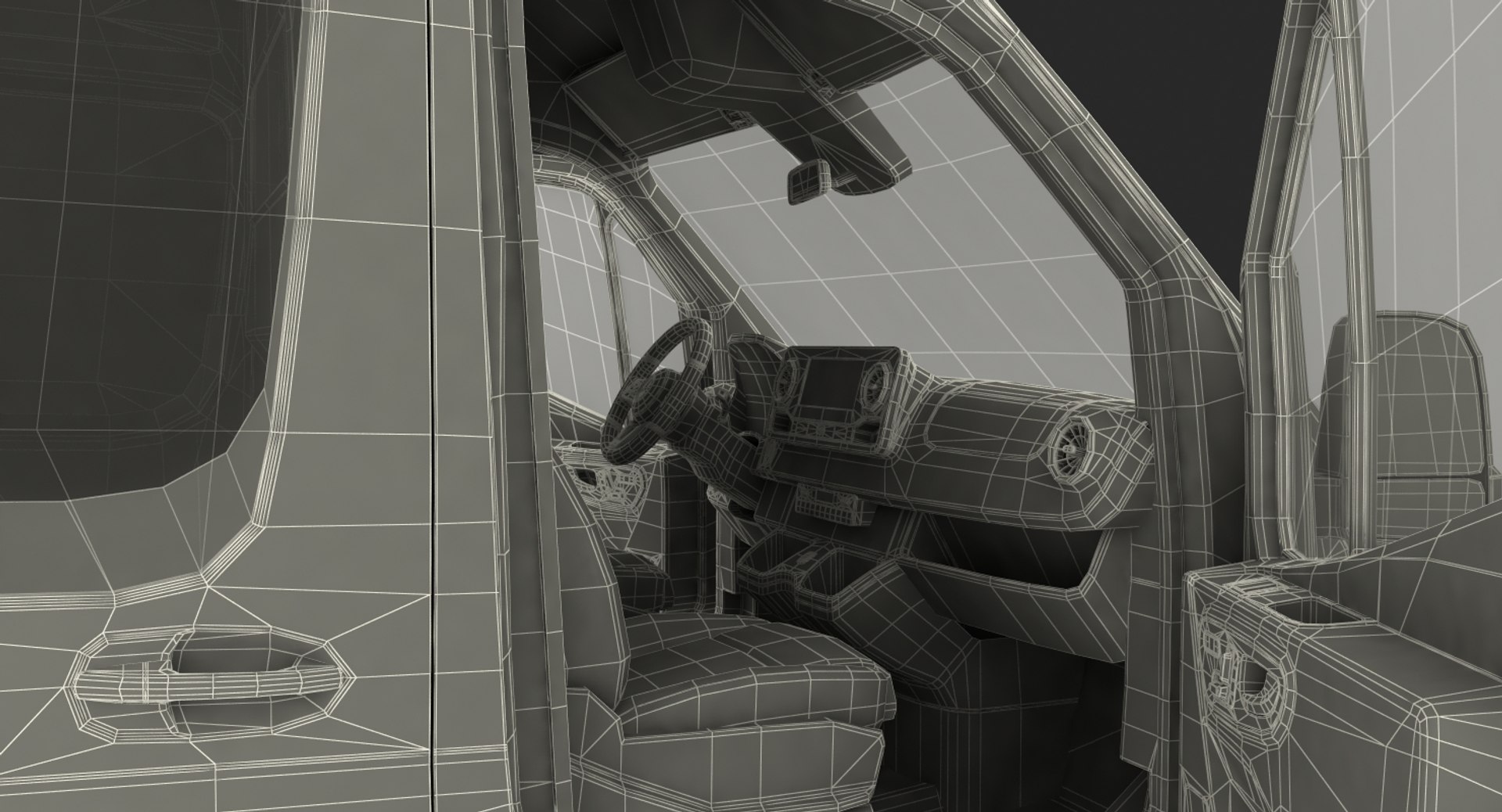 Mercedes sprinter van 2019 3D model - TurboSquid 1366261