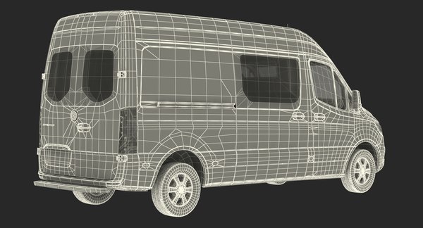 Mercedes sprinter van 2019 3D model - TurboSquid 1366261