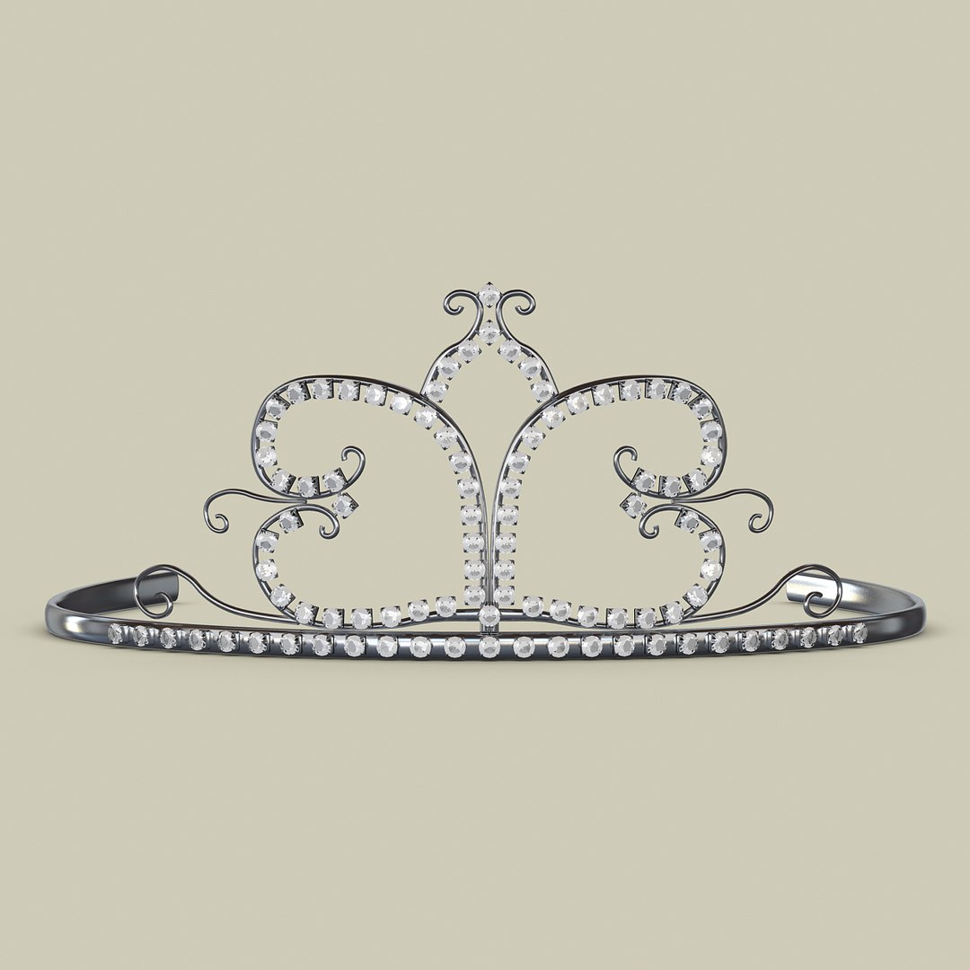 Tiara Diadem 3d 3ds