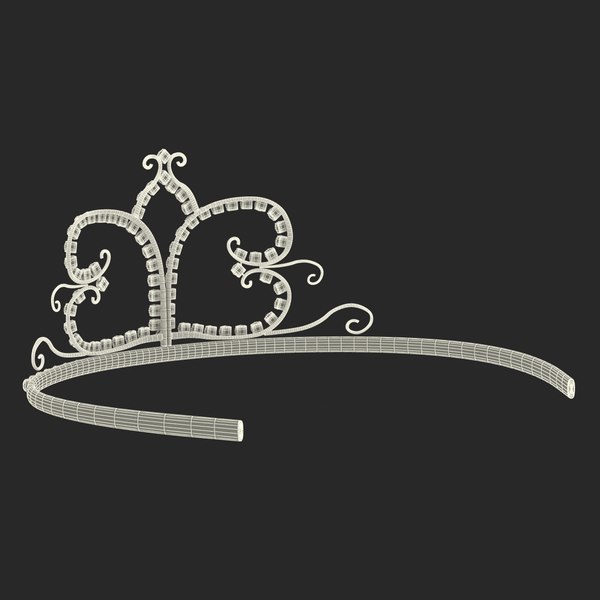 tiara diadem 3d 3ds