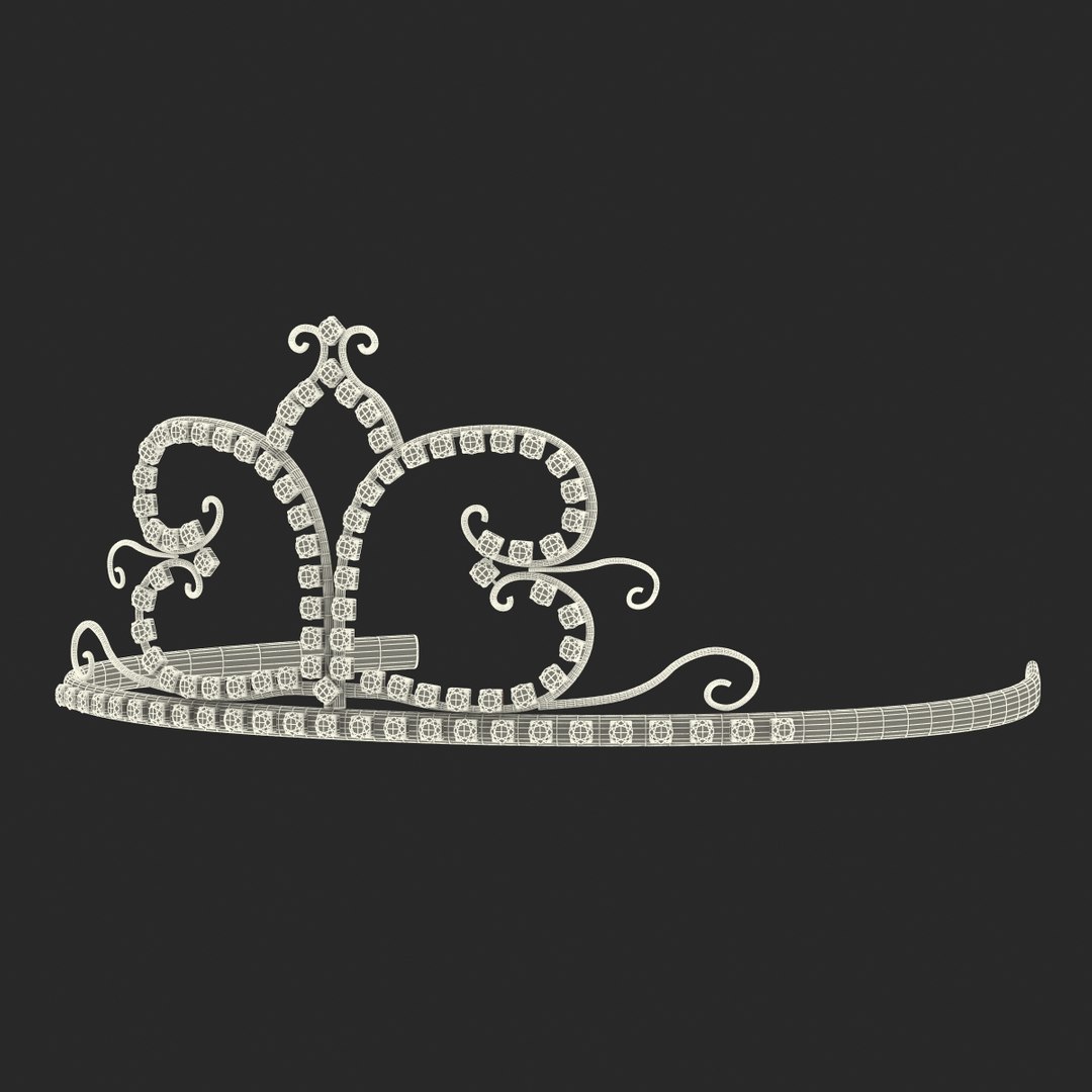 Tiara Diadem 3d 3ds