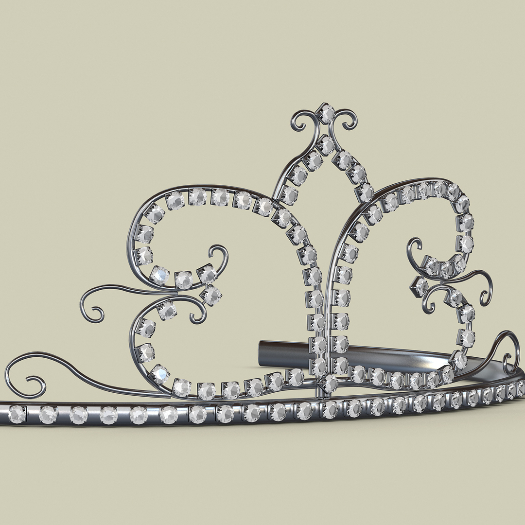 tiara diadem 3d 3ds