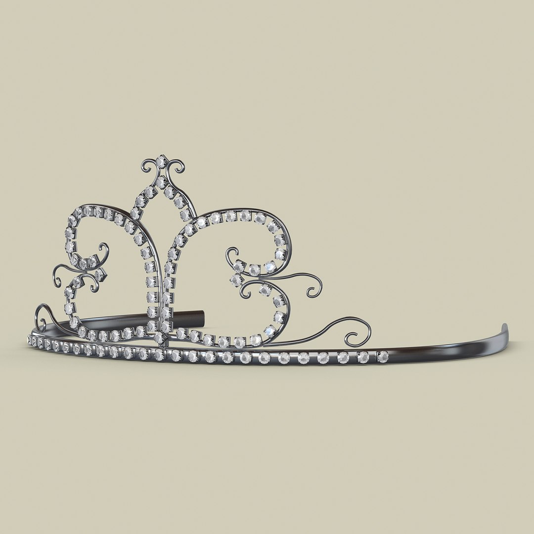 Tiara Diadem 3d 3ds
