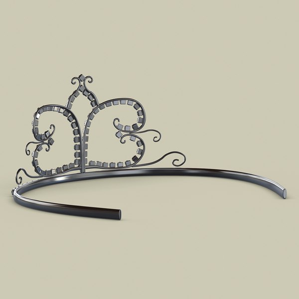 tiara diadem 3d 3ds
