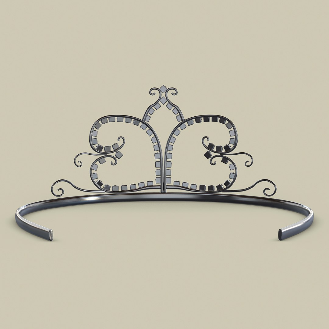 Tiara Diadem 3d 3ds