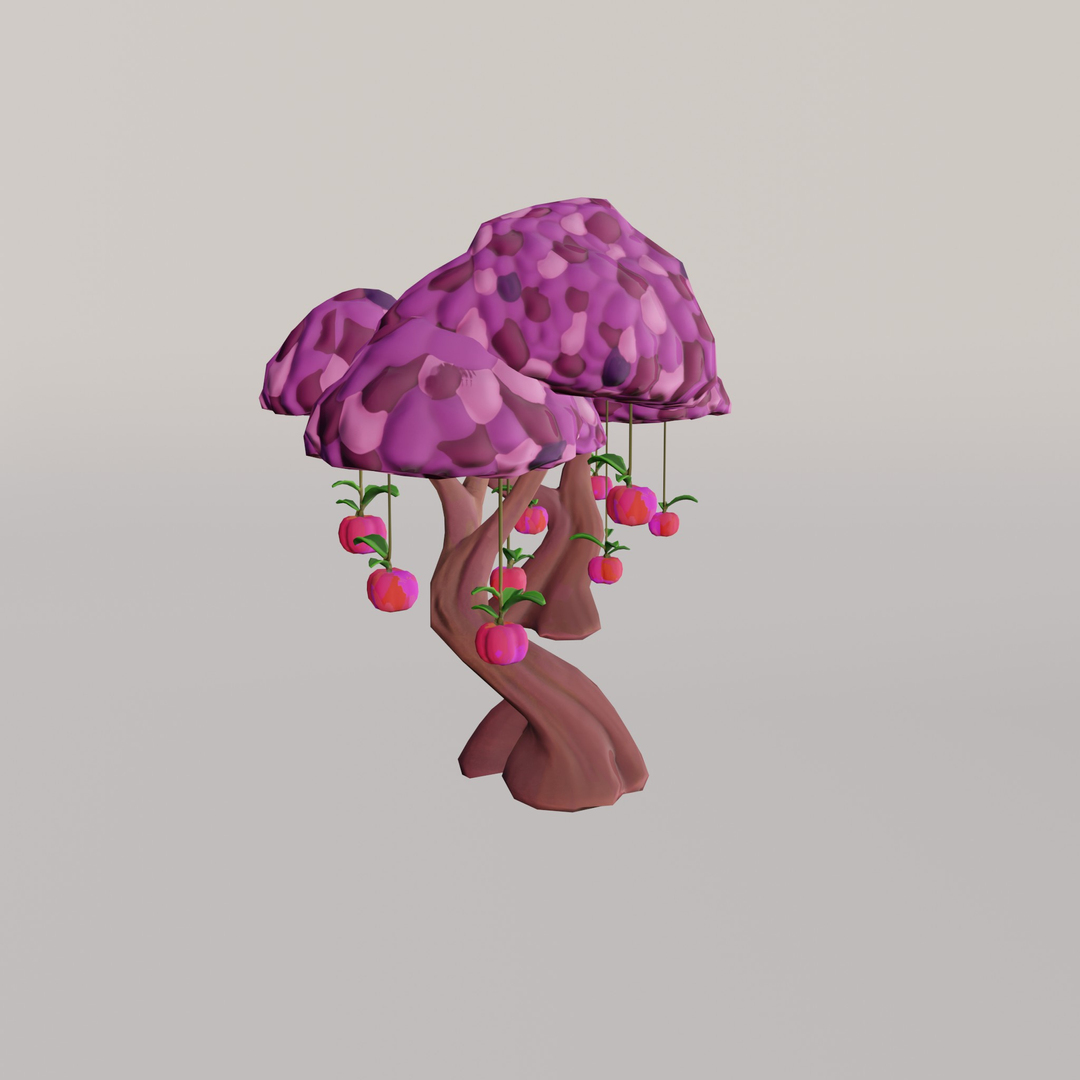 Free PinkAppleTree 3D Model - TurboSquid 2142801