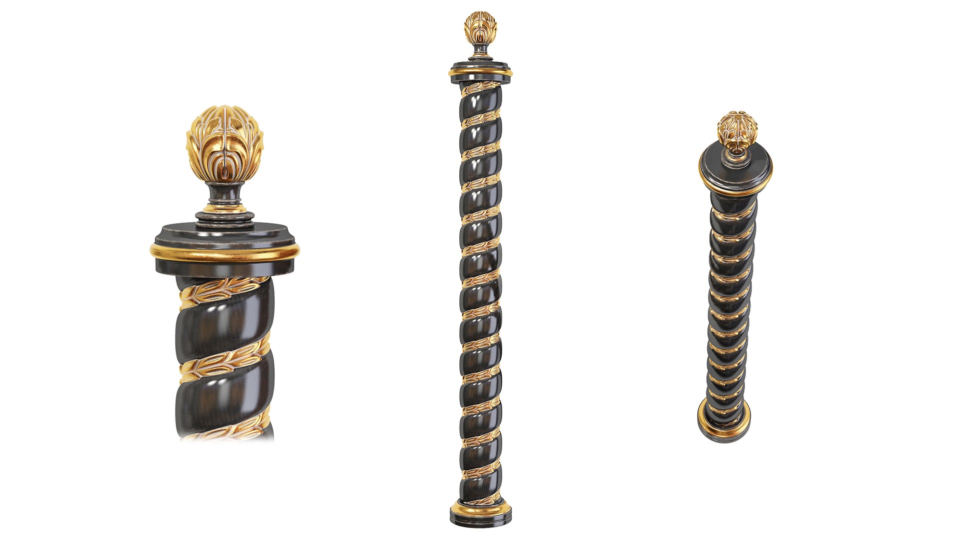 Classic Baluster 05 Model - TurboSquid 2117415