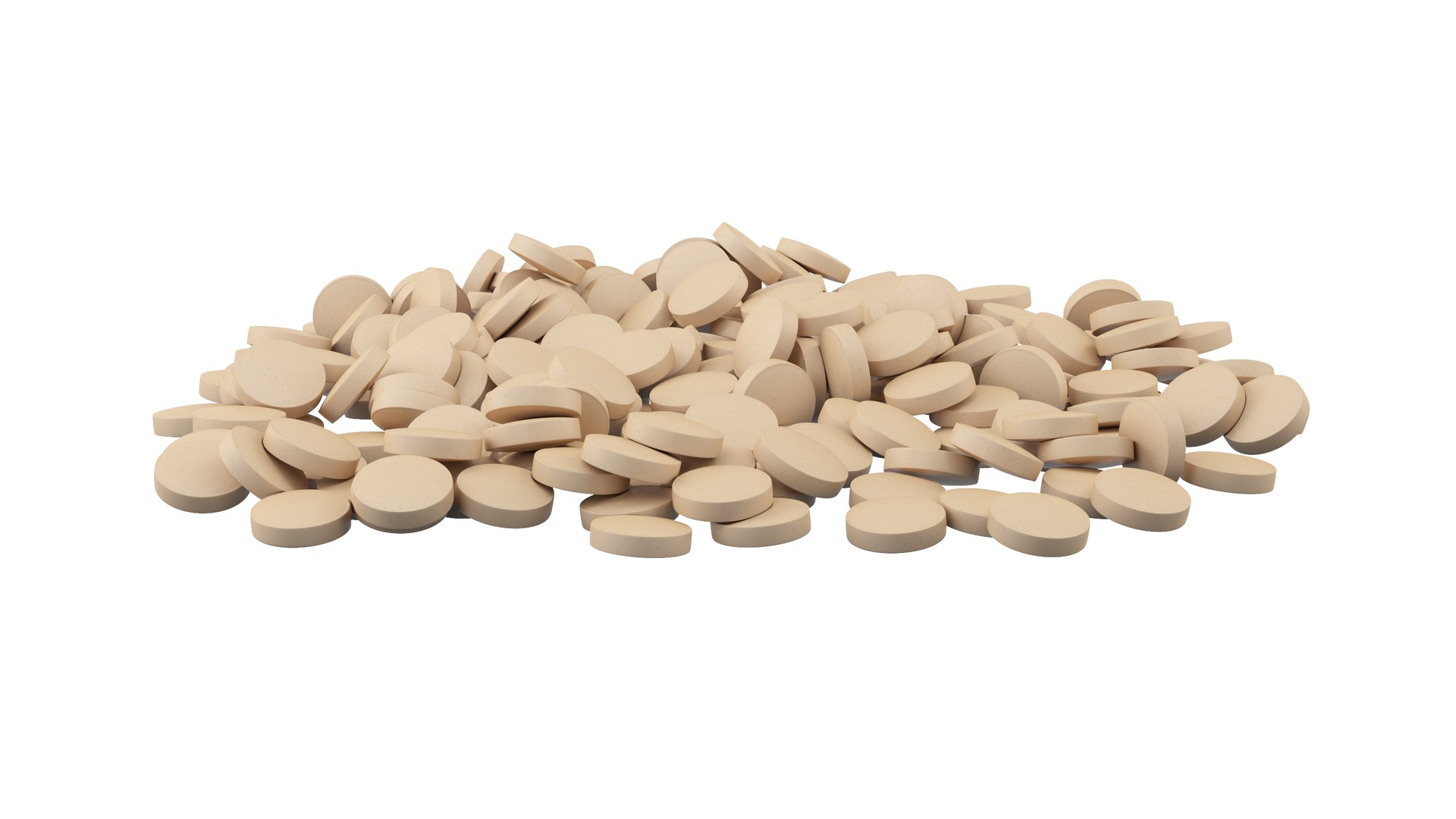 3D Pill Pile - TurboSquid 2151122