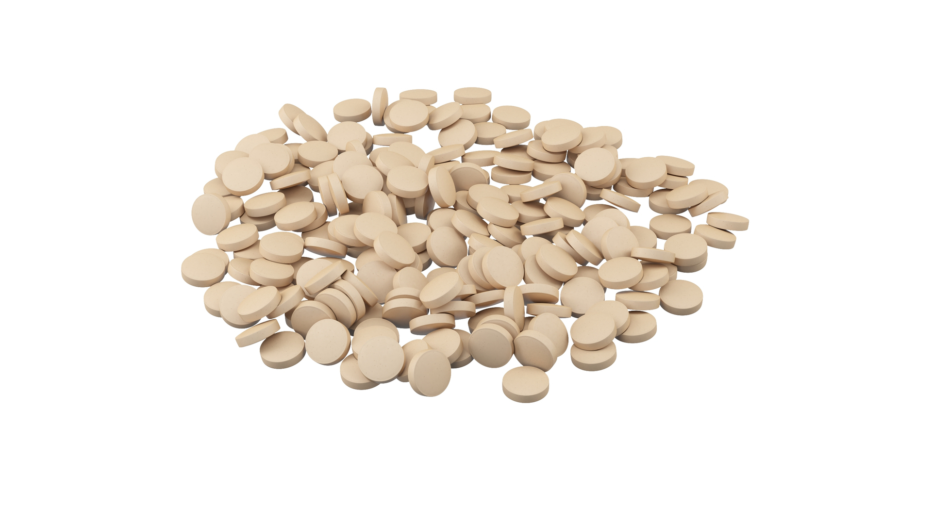 3D Pill Pile - TurboSquid 2151122