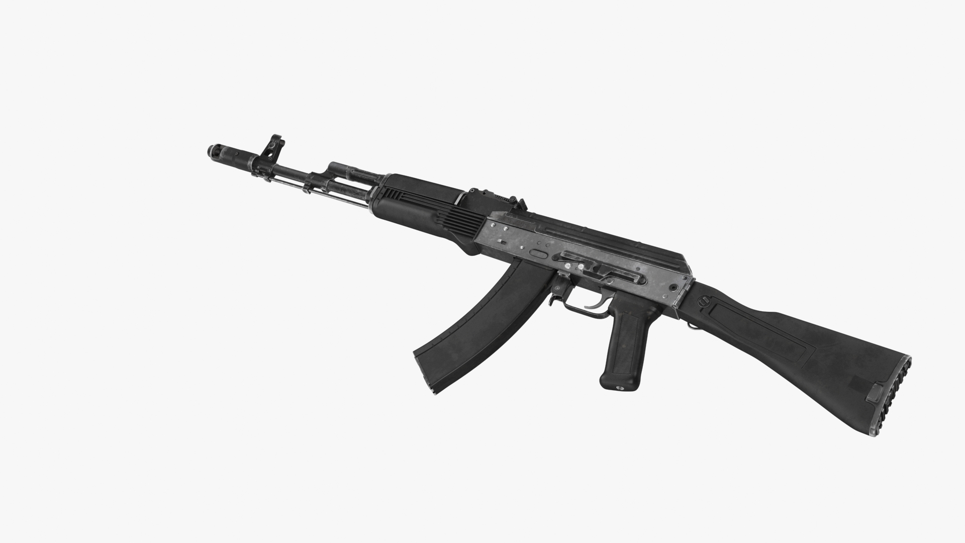 3D Assault Rifle AK-74M Model - TurboSquid 2229429