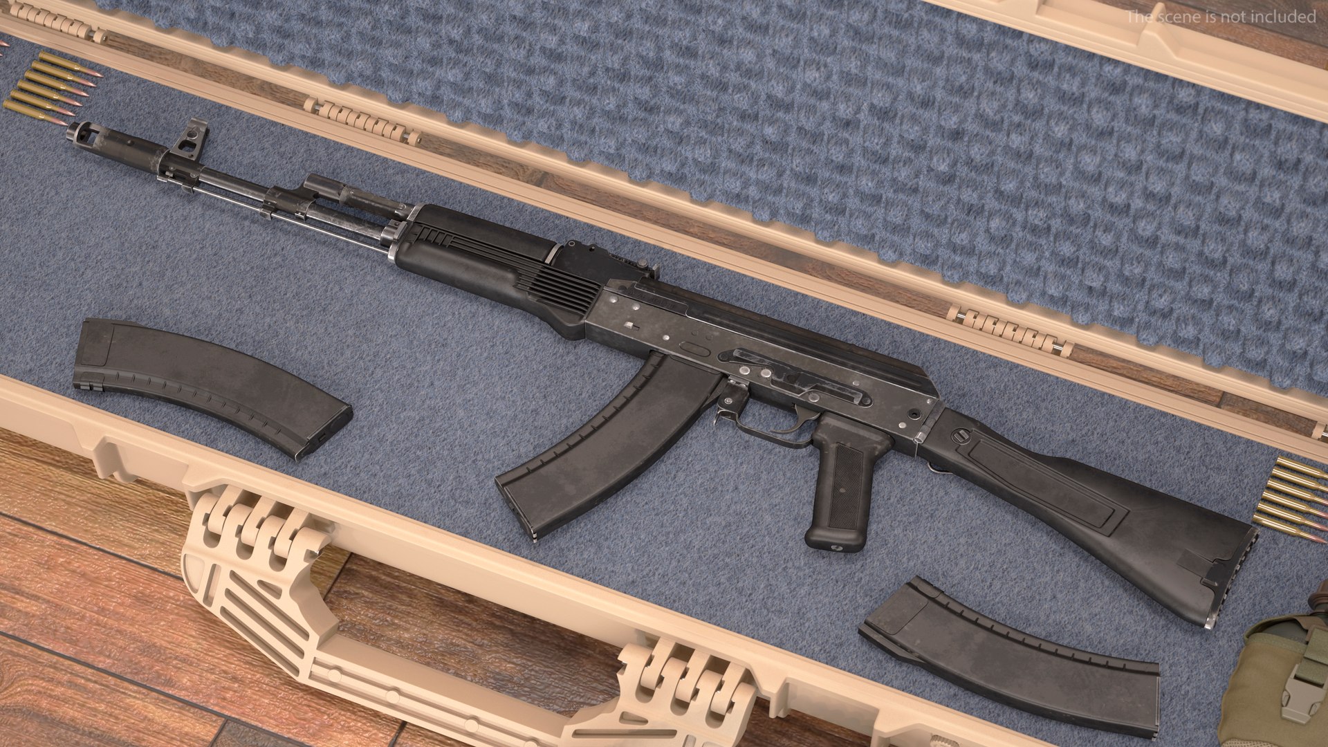 3D Assault Rifle AK-74M Model - TurboSquid 2229429