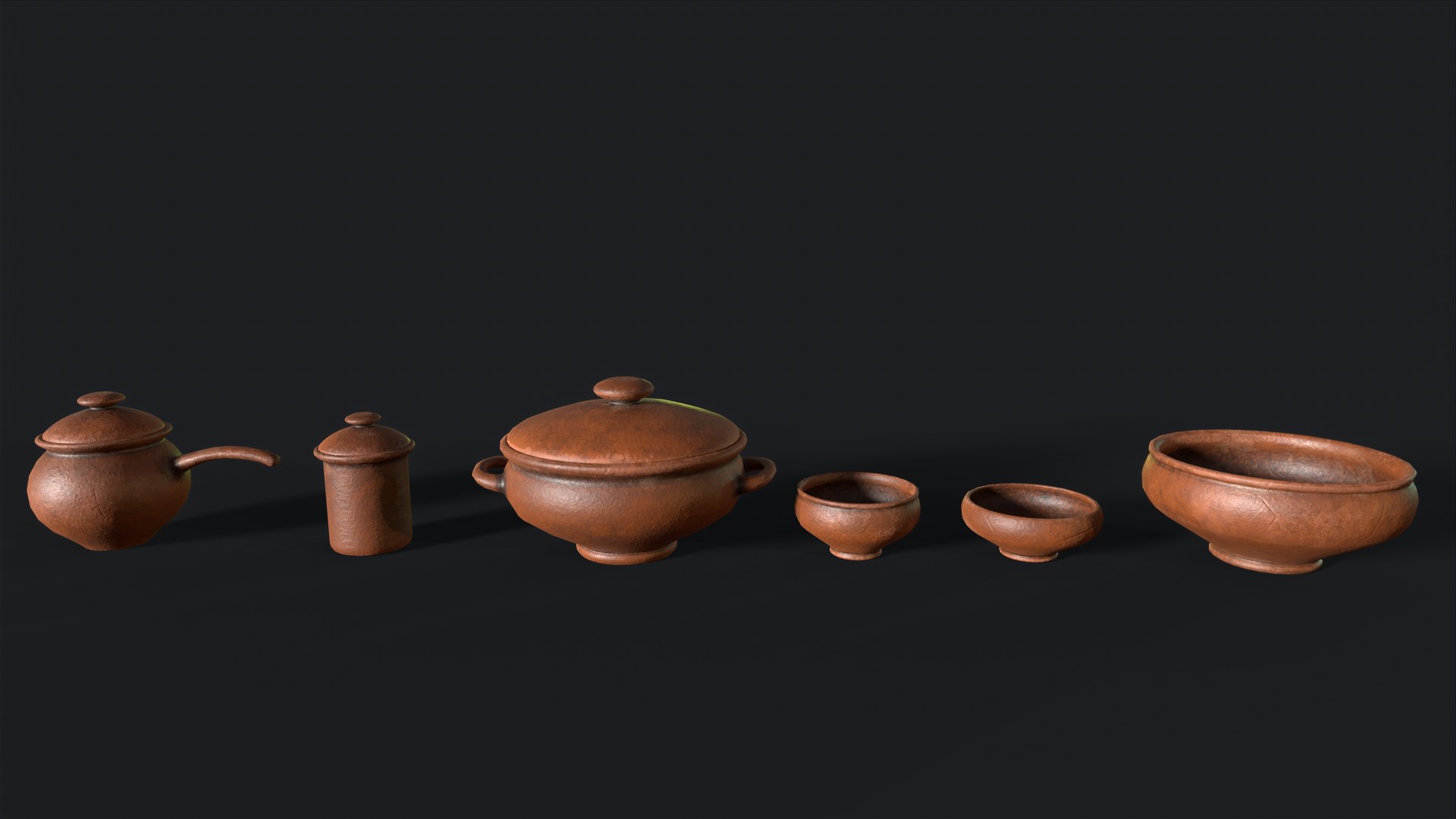 3D Antique Clay Pot Model 3D Model - TurboSquid 2186269