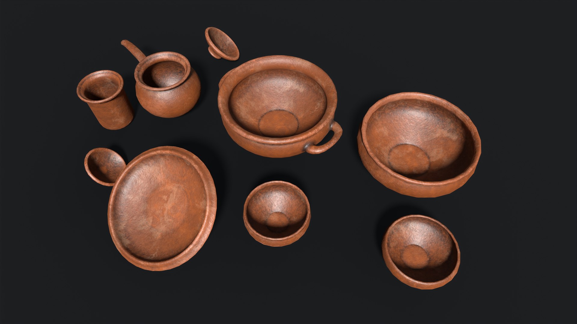 3D Antique Clay Pot Model 3D Model - TurboSquid 2186269