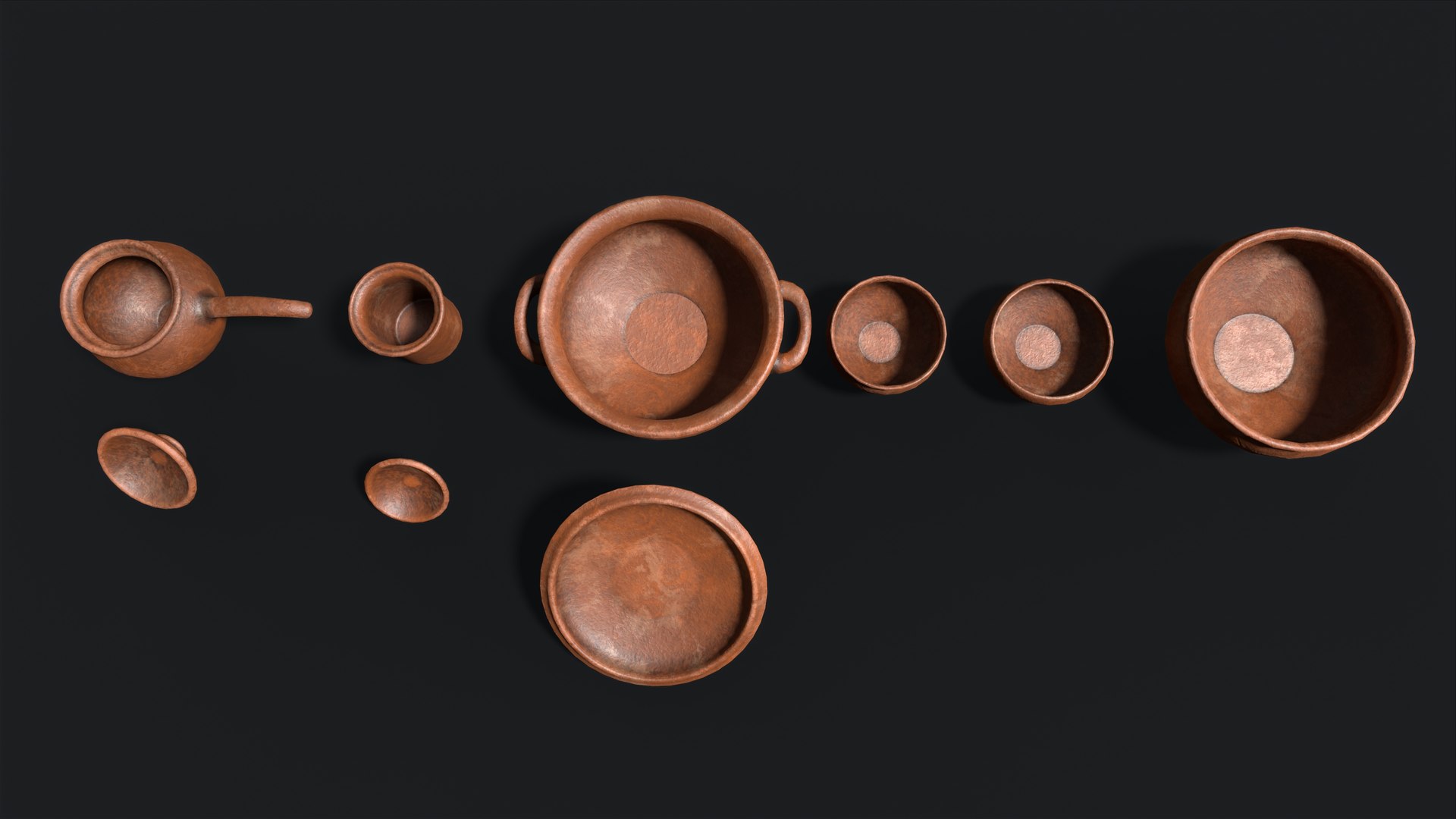 3D Antique Clay Pot Model 3D Model - TurboSquid 2186269