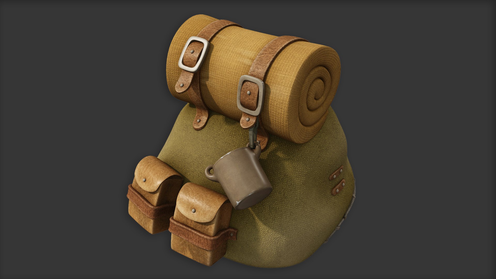 Package knapsack Marching backpack Tactical backpack Cartoon bag Water ...