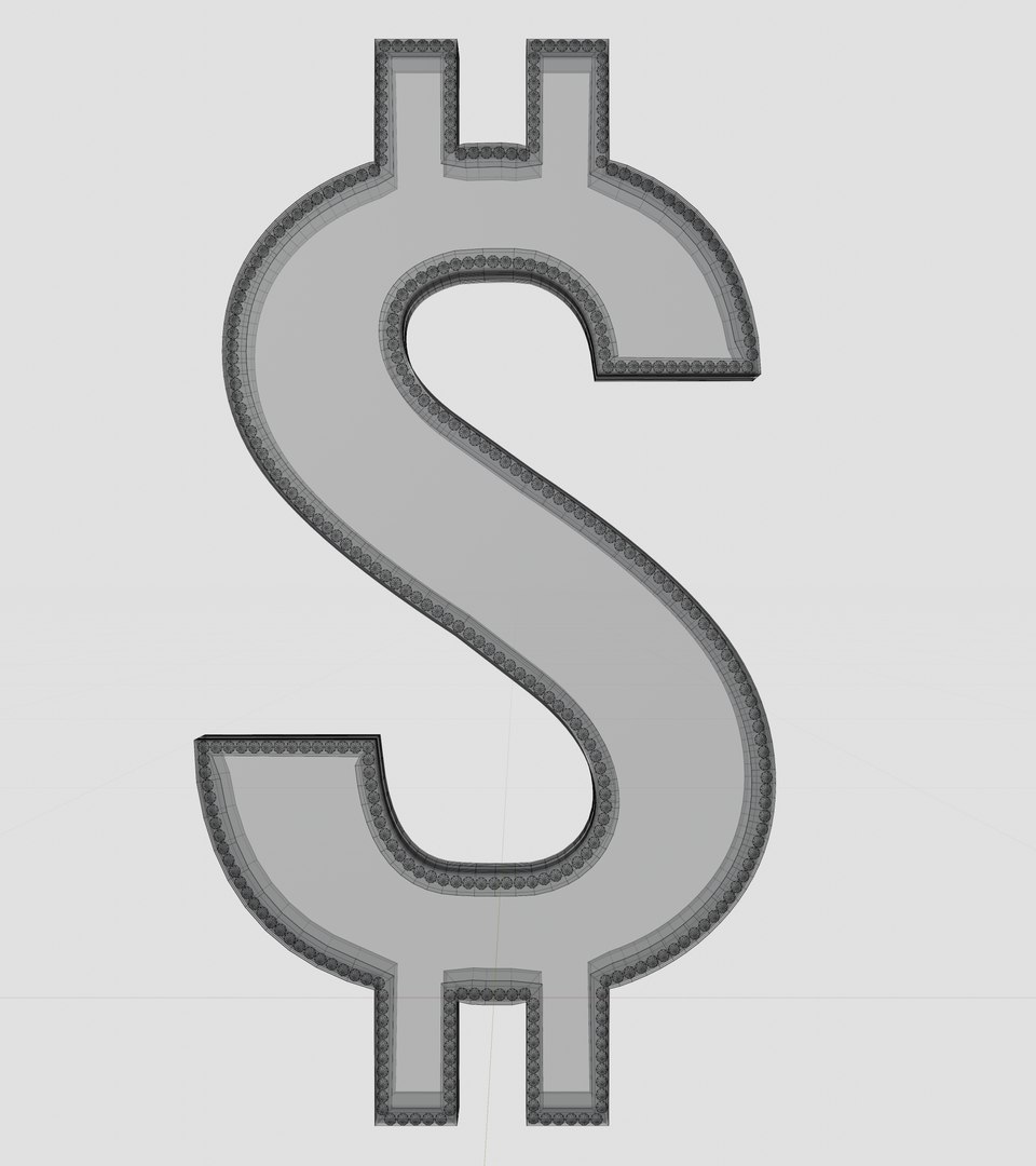 Solar Panel DOLAR Sign 3D Model - TurboSquid 2242454