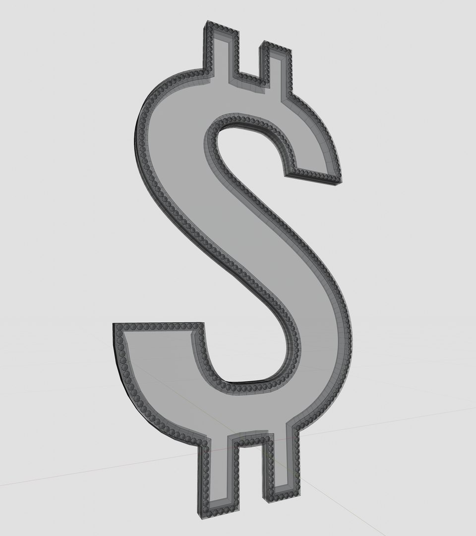 Solar Panel DOLAR Sign 3D Model - TurboSquid 2242454