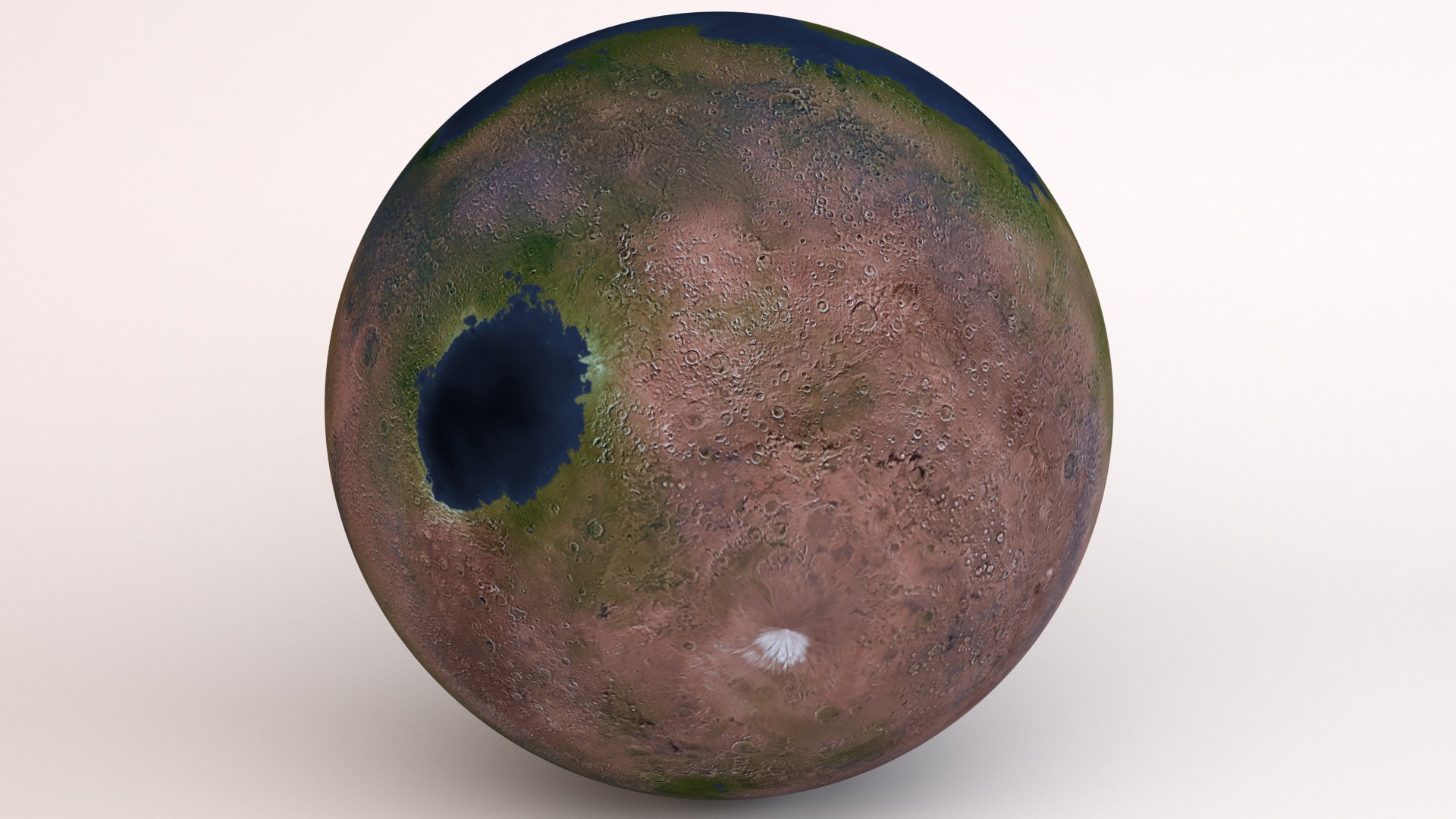 Fictional Alien Planet 3D Model - TurboSquid 1438686