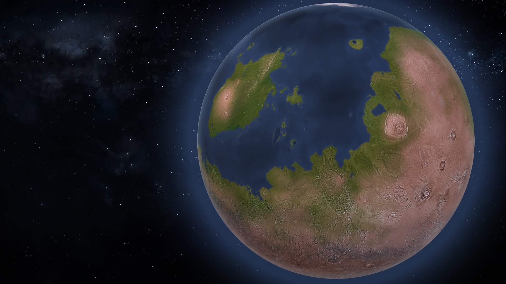 Fictional Alien Planet 3D Model - TurboSquid 1438686