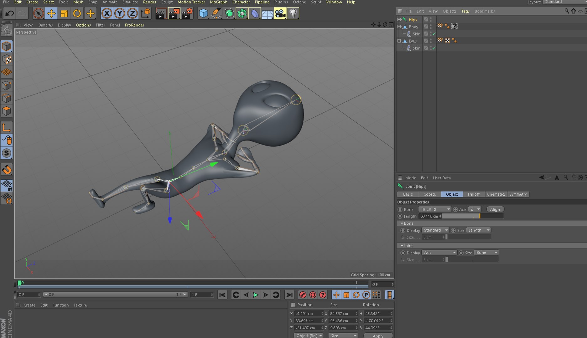 3D Alien Rig Model - TurboSquid 1243641