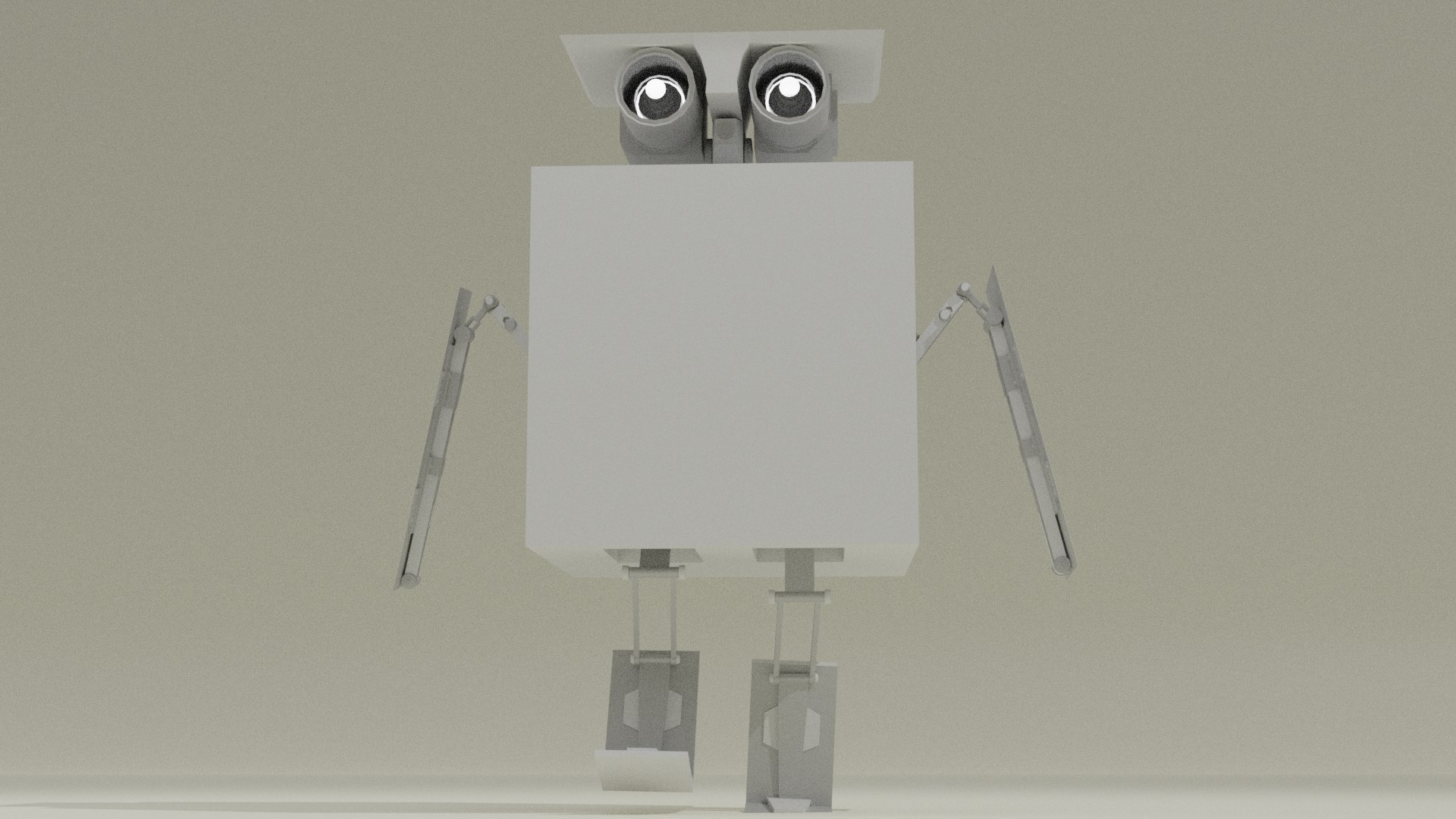 Cube Robot Model - TurboSquid 2001136
