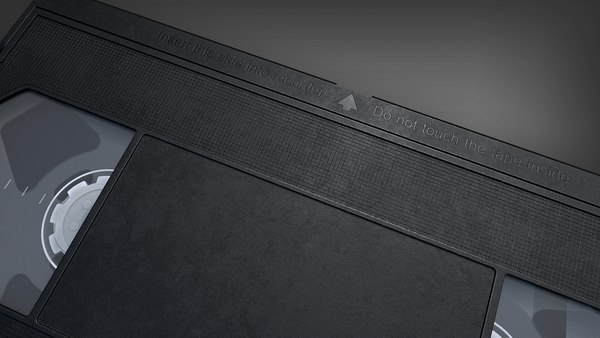 3D ready vhs model - TurboSquid 1706500