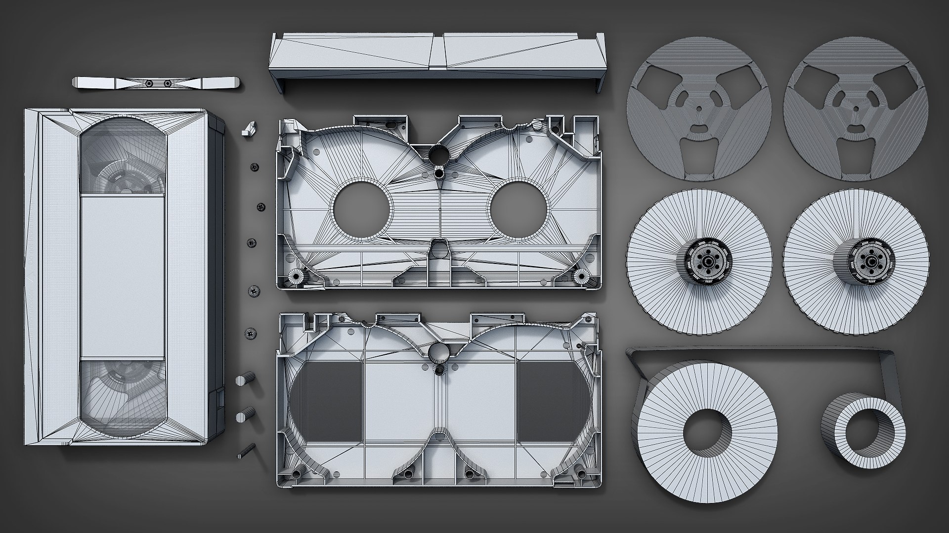 3D ready vhs model - TurboSquid 1706500