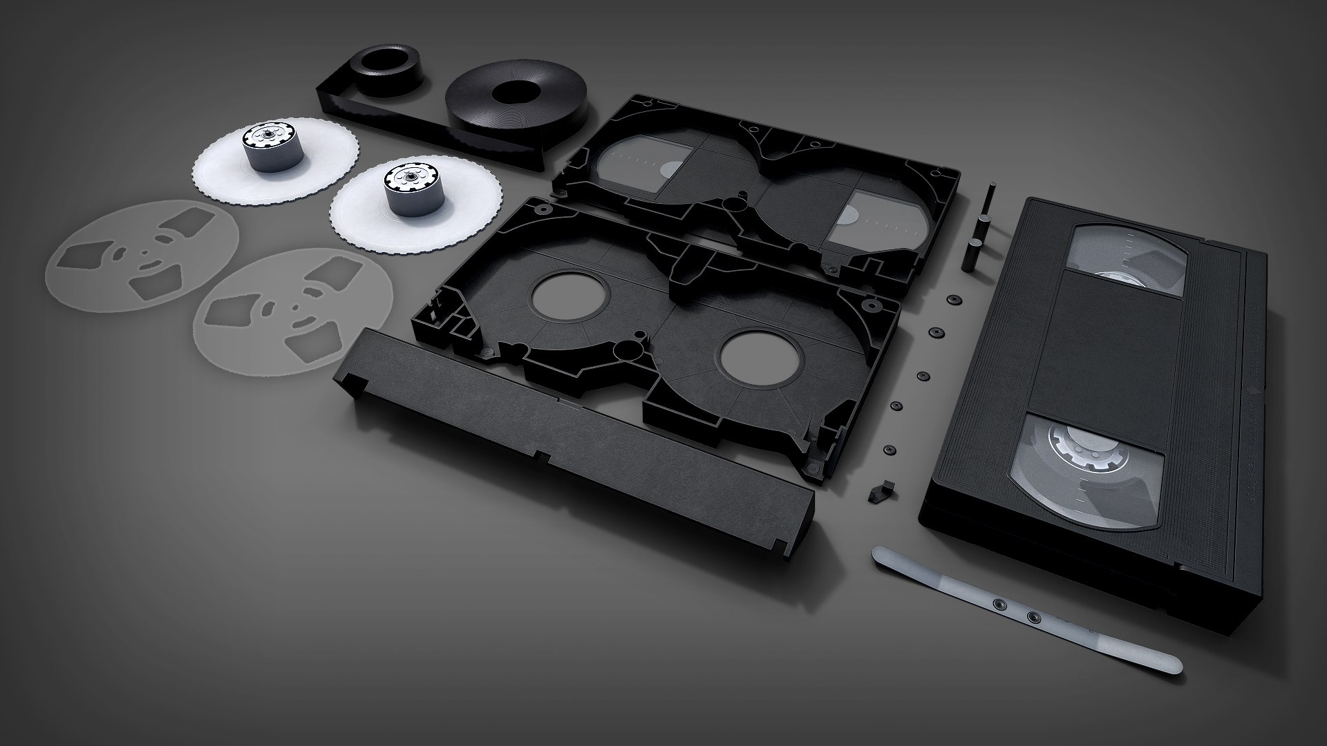 3D Ready Vhs Model - TurboSquid 1706500