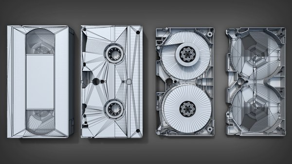 3D ready vhs model - TurboSquid 1706500