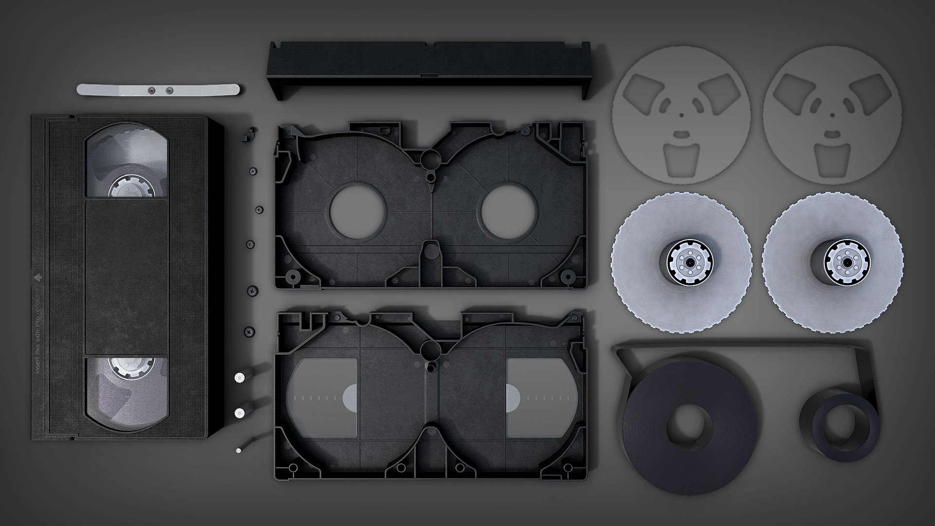 3D Ready Vhs Model - TurboSquid 1706500