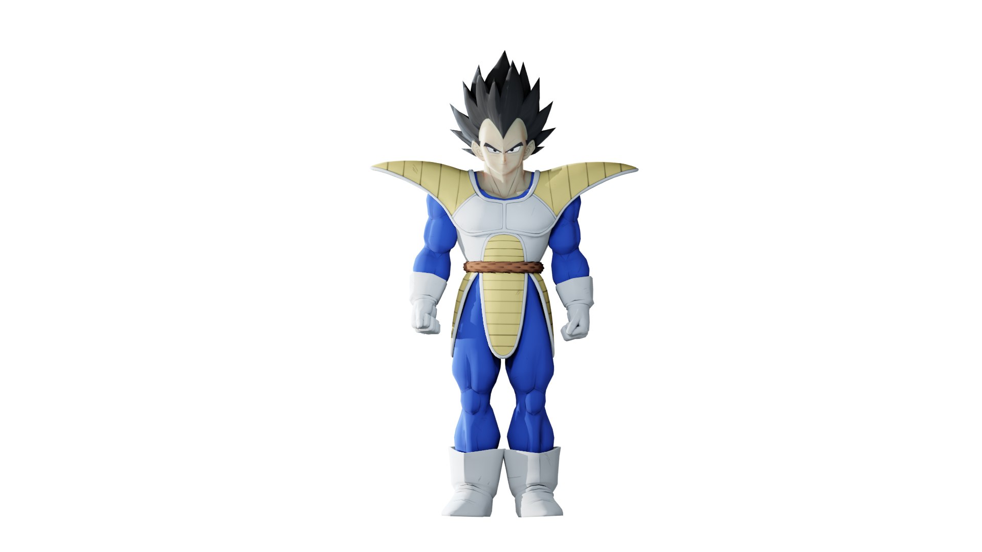 VEGETA Base Saiyan - Rigged3Dモデル - TurboSquid 2033014