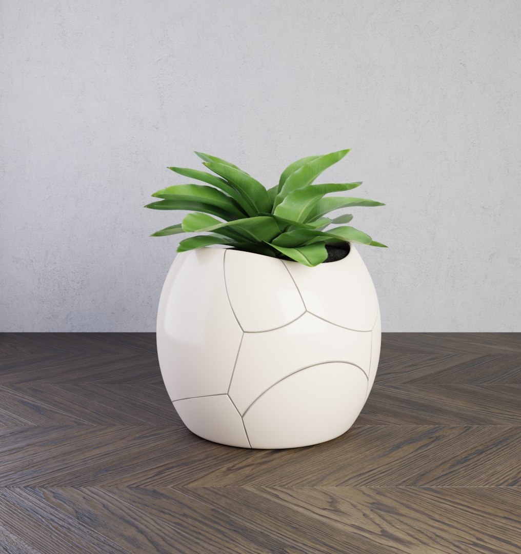 Plant Pot Model - TurboSquid 1516381