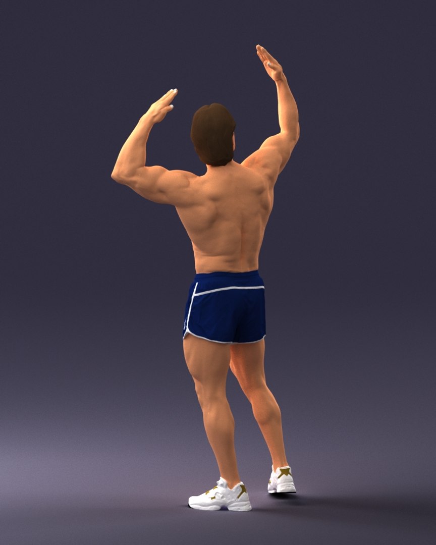 3D Bodybuilder Model - TurboSquid 1437553