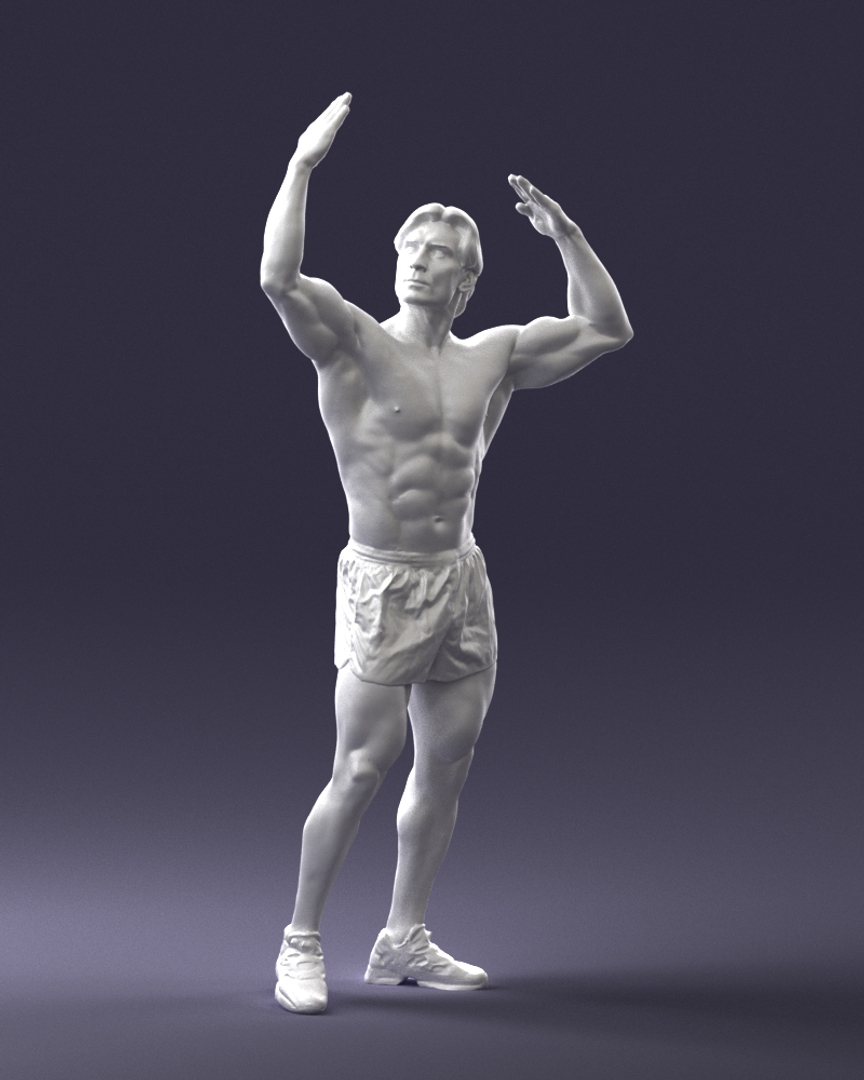 3D Bodybuilder Model - TurboSquid 1437553