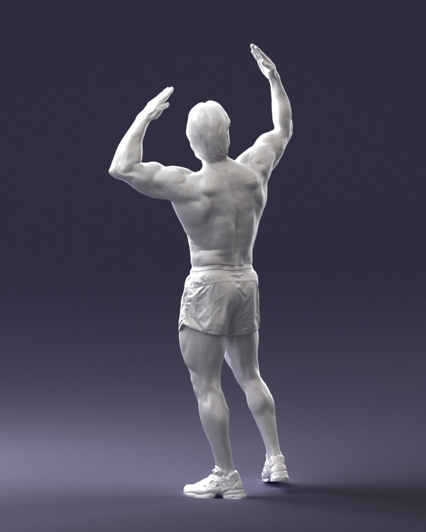 3D Bodybuilder Model - TurboSquid 1437553