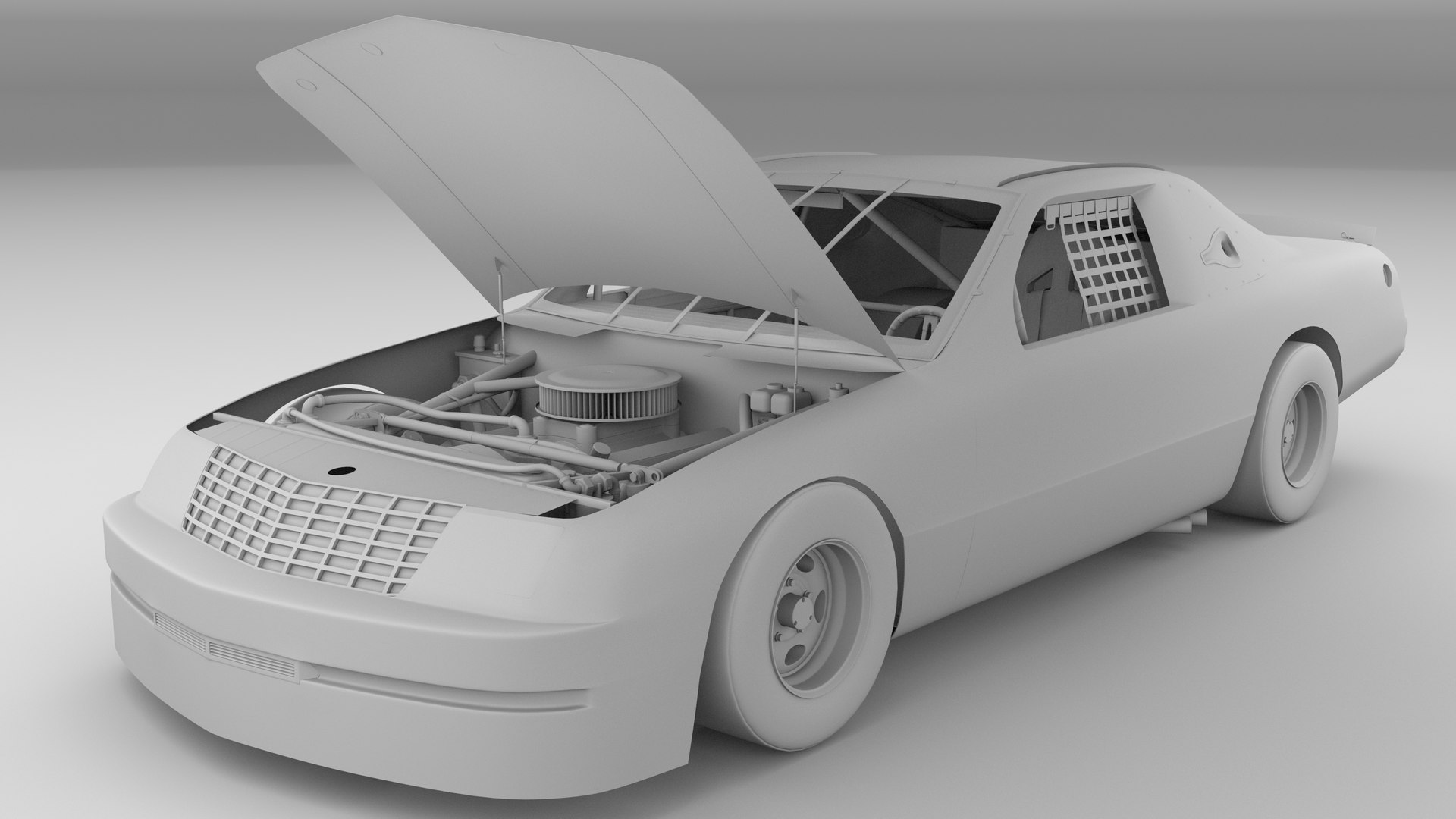 Mello yello race car 3D model - TurboSquid 1340603