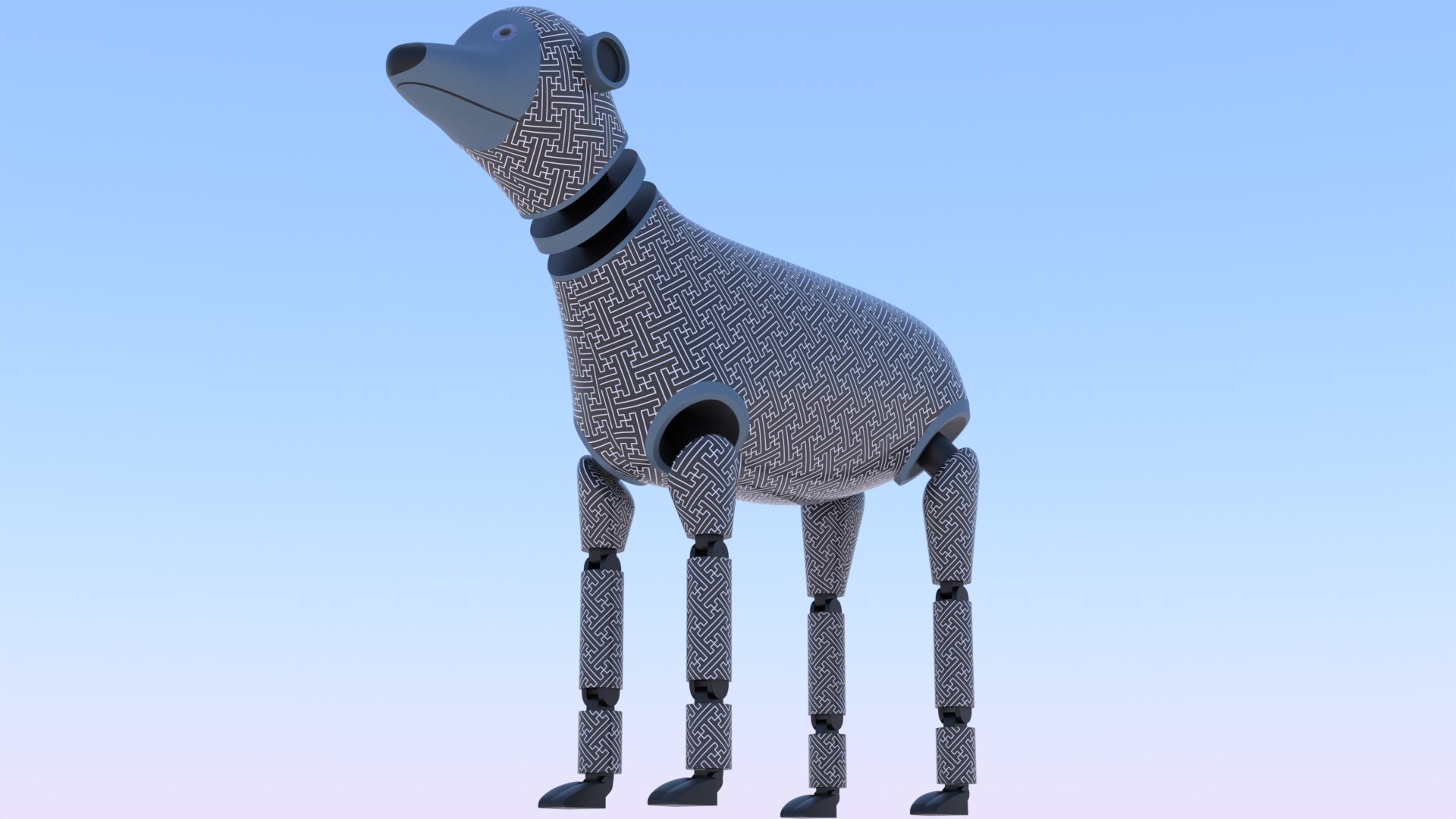 Robotic Dog V PBR 3D Model - TurboSquid 2279601
