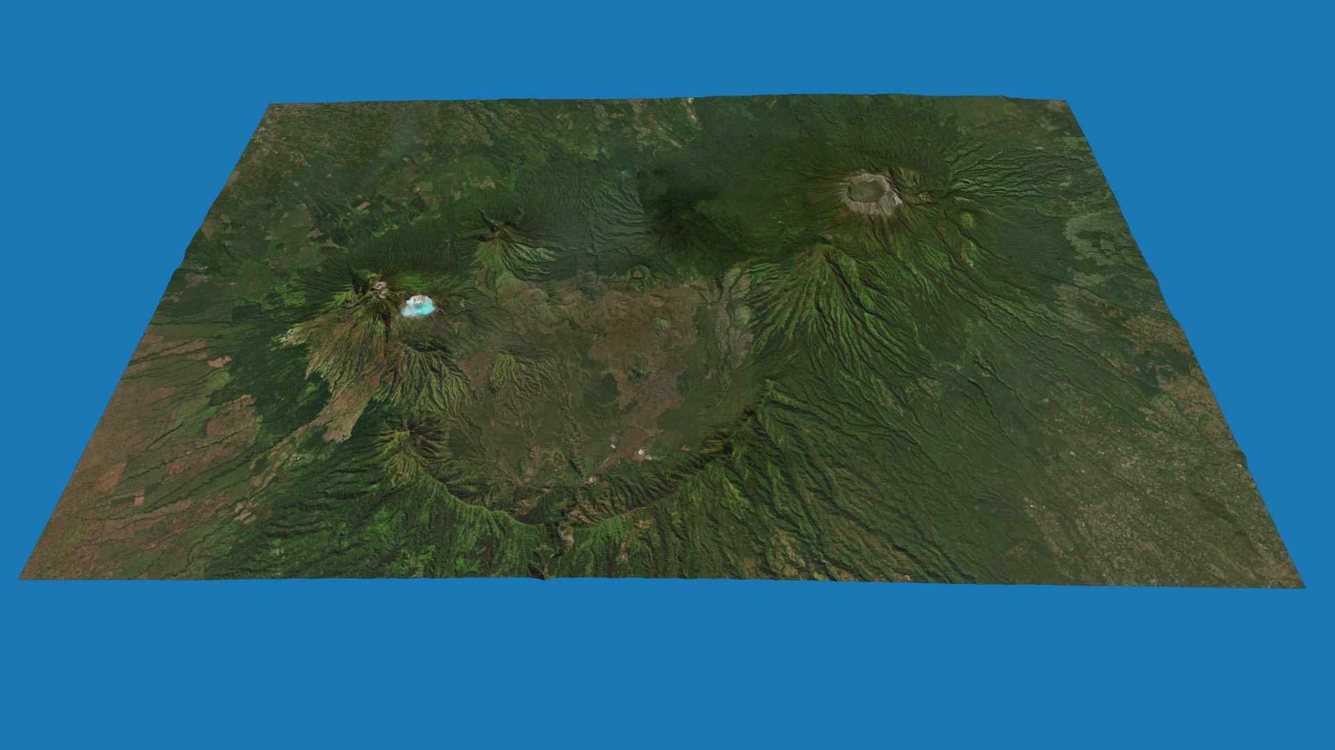 Mount Raung Volcanoes Indonesia 3D Model - TurboSquid 1389901
