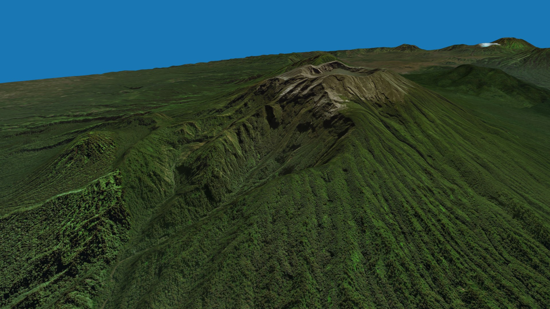 Mount Raung Volcanoes Indonesia 3D Model - TurboSquid 1389901