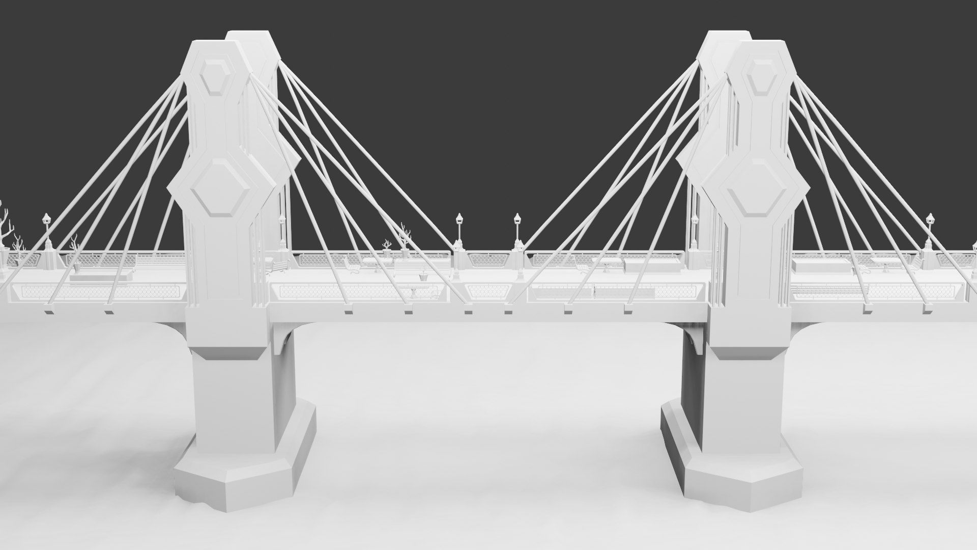 3D Bridge - TurboSquid 2305966