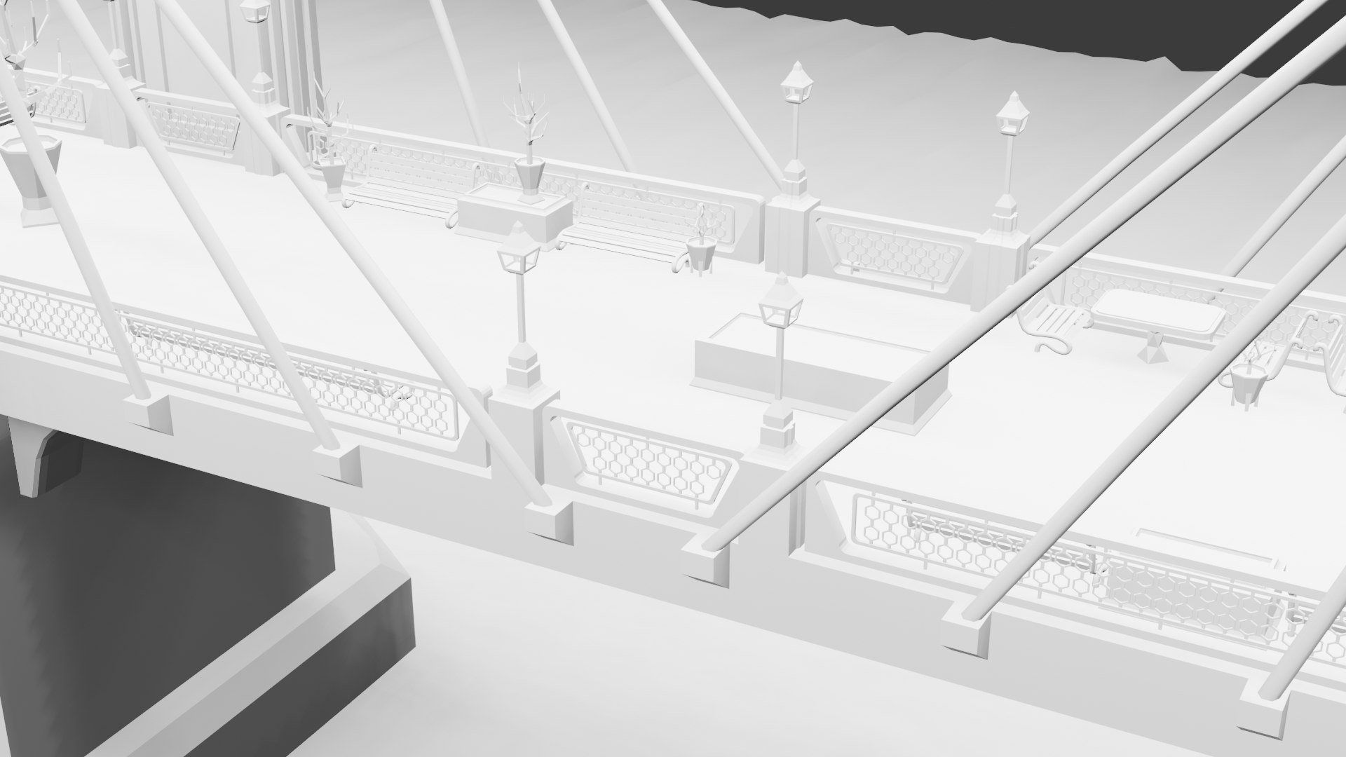 3D Bridge - TurboSquid 2305966