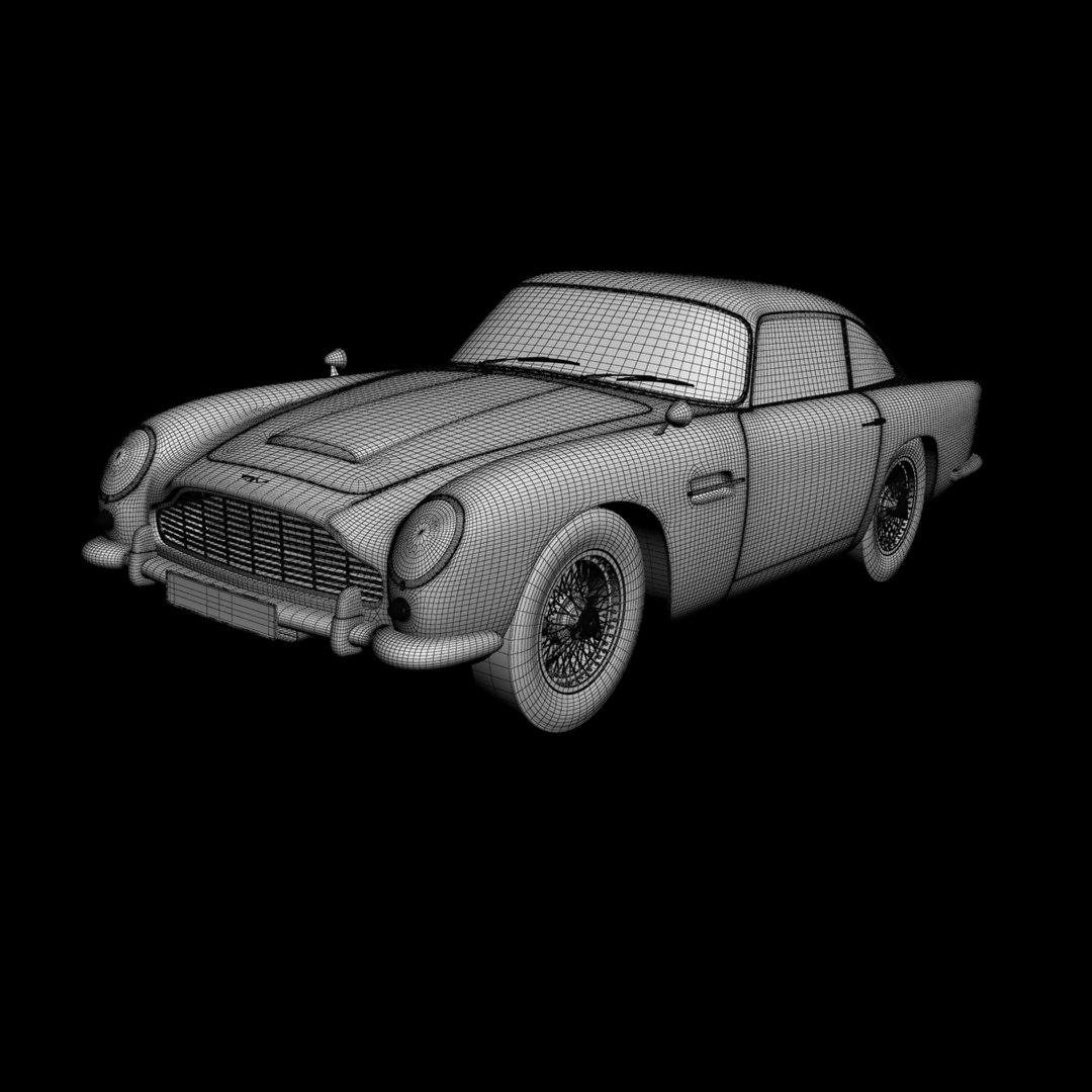 3D 1963 Aston Martin Db5 Model - TurboSquid 1453787