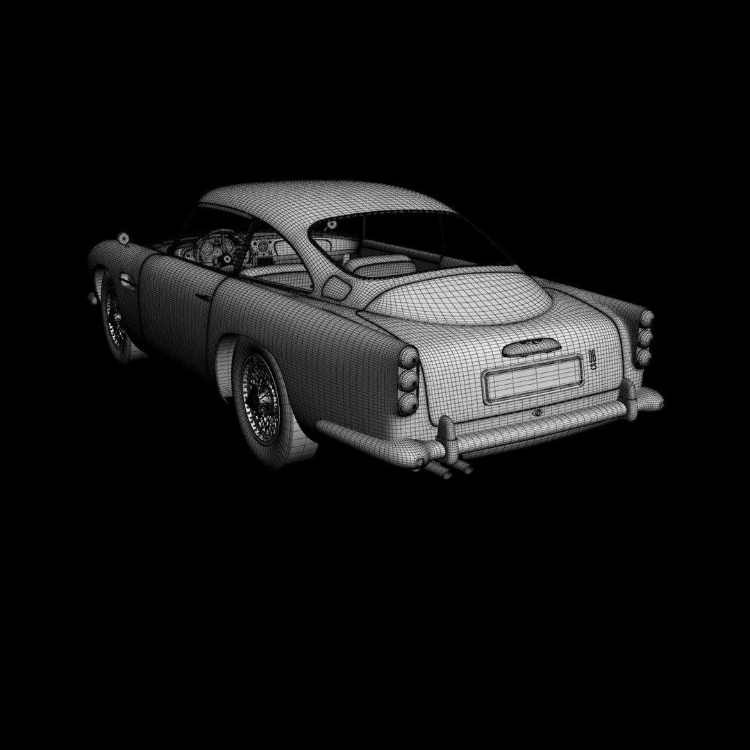 3D 1963 Aston Martin Db5 Model - TurboSquid 1453787