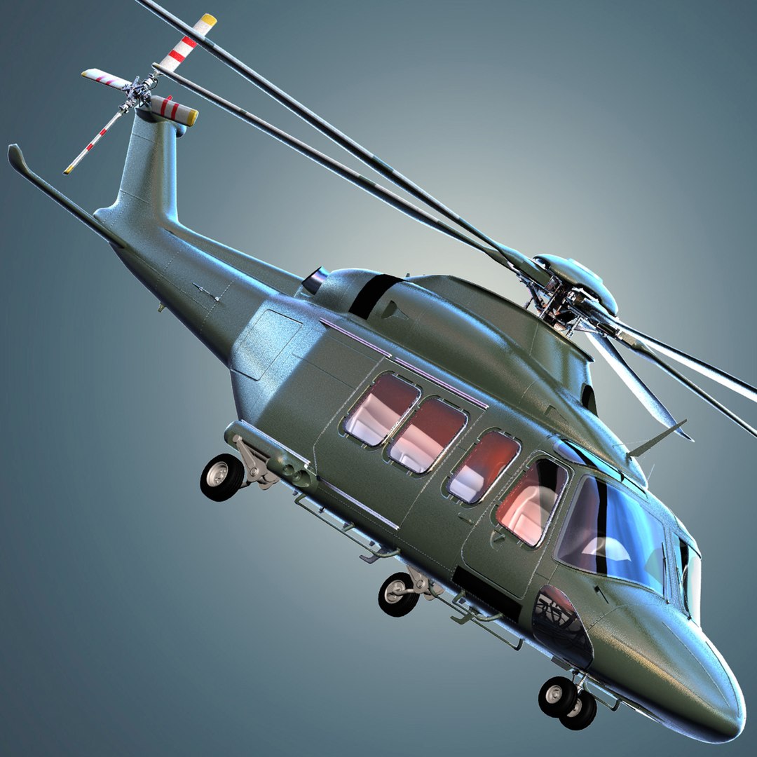3d Max Agustawestland Aw149 Aw139 Helicopter