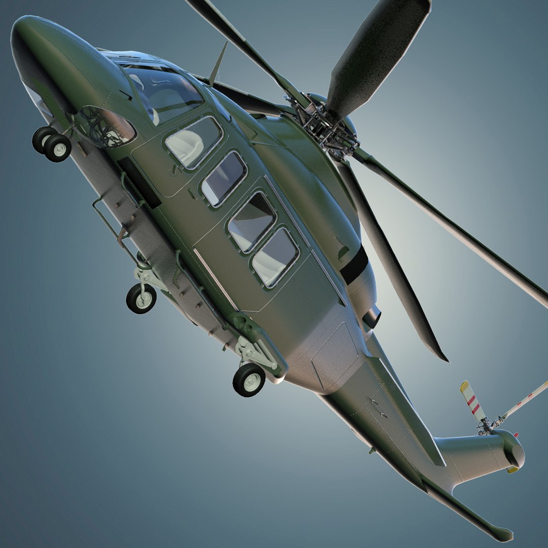 3d Max Agustawestland Aw149 Aw139 Helicopter