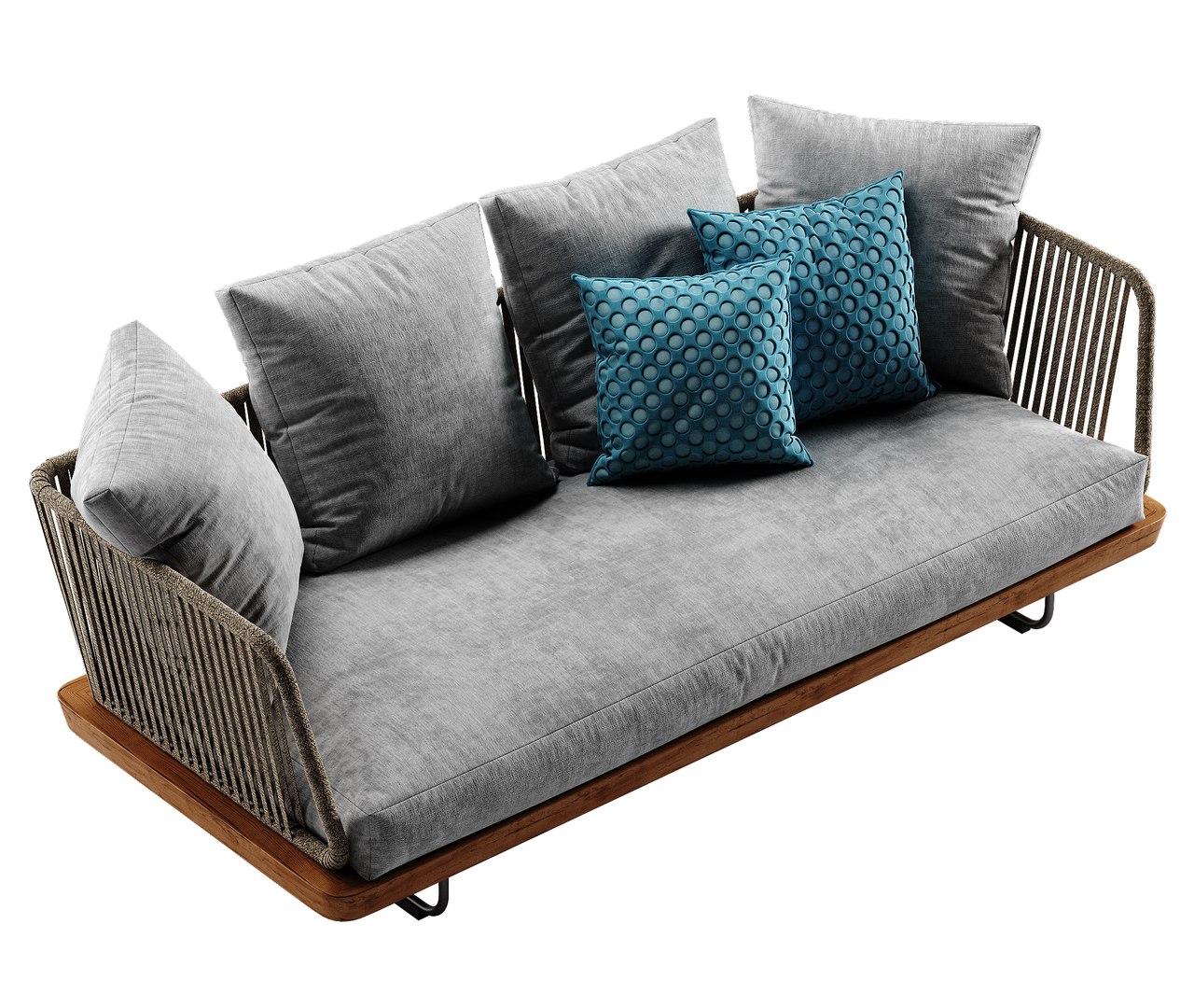 3D Model Minotti Sunray Sofa Set - TurboSquid 1631664