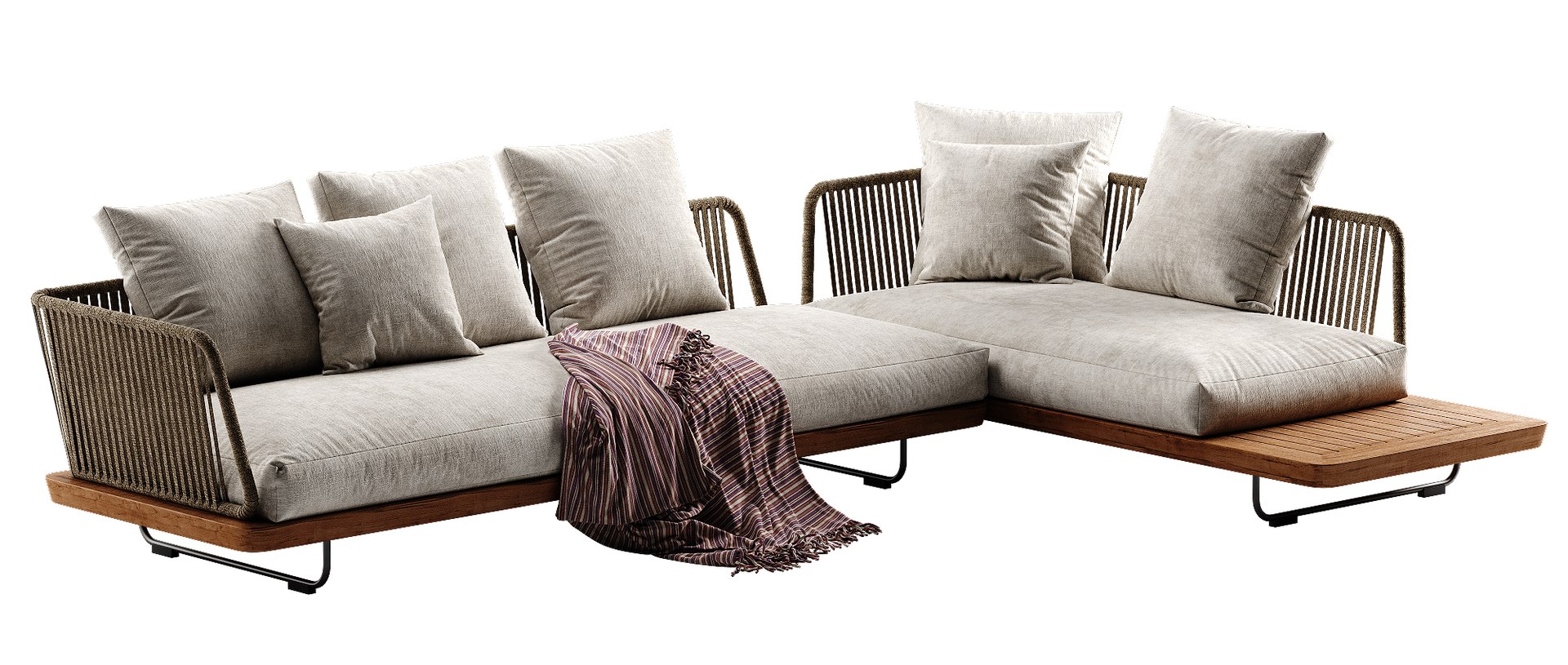 3D Model Minotti Sunray Sofa Set - TurboSquid 1631664