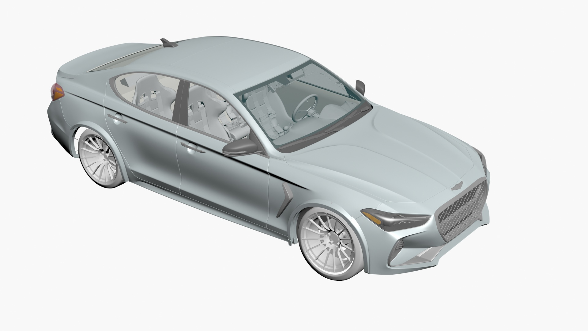 Free 3D genesis car modified - TurboSquid 1676017