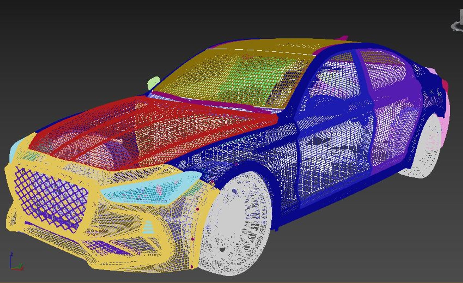 Free 3D Genesis Car Modified - TurboSquid 1676017